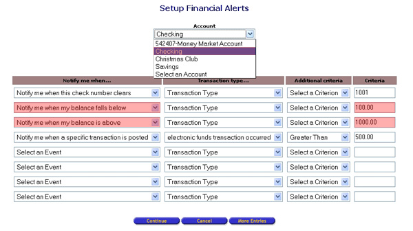 ISPFCU - E-Alerts How-To
