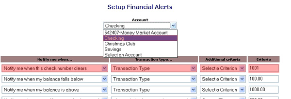ISPFCU - E-Alerts How-To